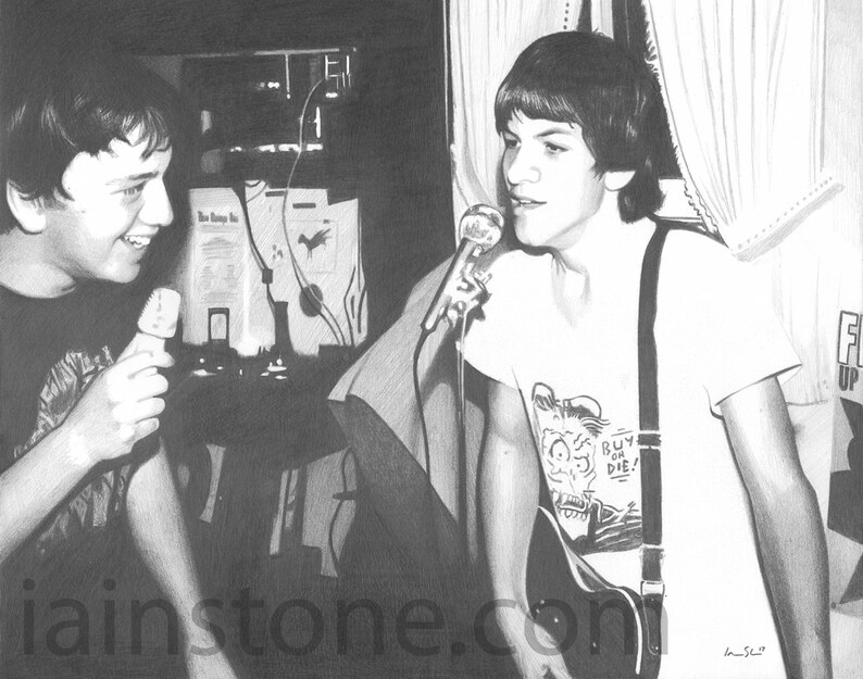 Young Ween Pencil Drawing print - Etsy