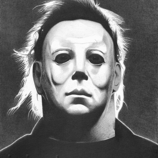 Michael Myers Original Drawing - Etsy