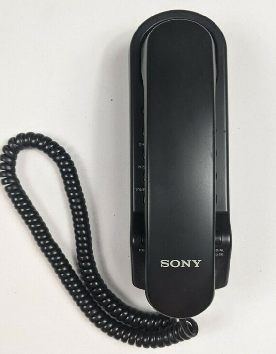 Vintage Sony IT-B3 Corded Telephone Landline Single Line | Etsy