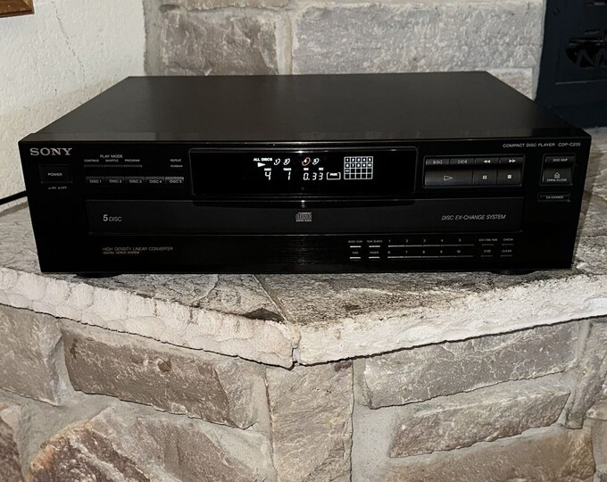 Vintage Boombox CD Cassette Tape Player Recorder Portable Stereo AM-FM ...