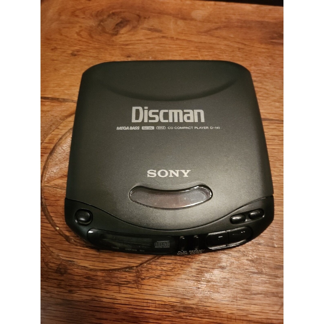Sony Discman D-141 CD Compact Player vintage Sony Portable CD - Etsy