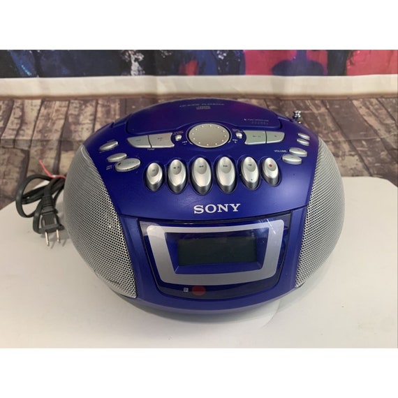Sony CFD-V15 CD Player Radio Cassette Corder Portable Boombox ...