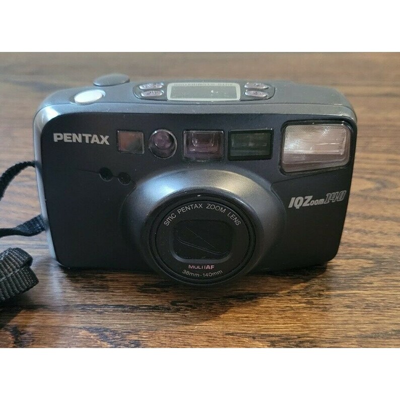 Pentax Iqzoom 140 Vintage 35mm AF Point & Shoot Film Camera - Etsy
