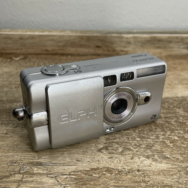 Canon Elph Z3 Point & Shoot APS Film Camera Silver - Etsy