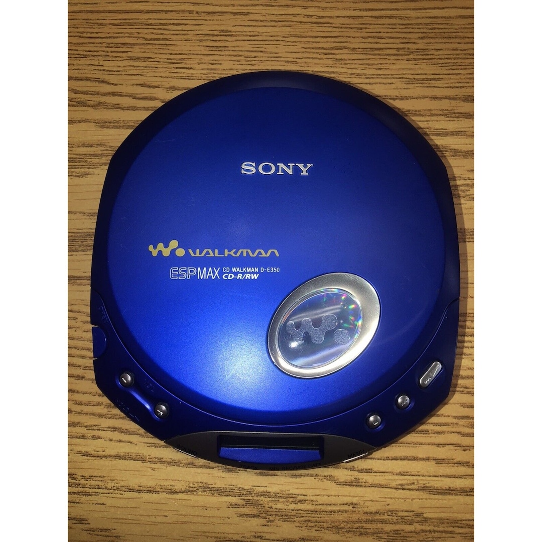 Sony Blue CD Walkman ESP Max Portable CD Player D-E350 - Etsy