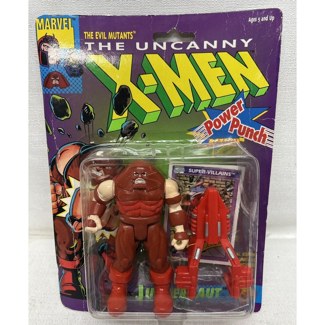 Marvel Juggernaut Action Figure Power Punch Evil Mutants Uncanny Xmen ...