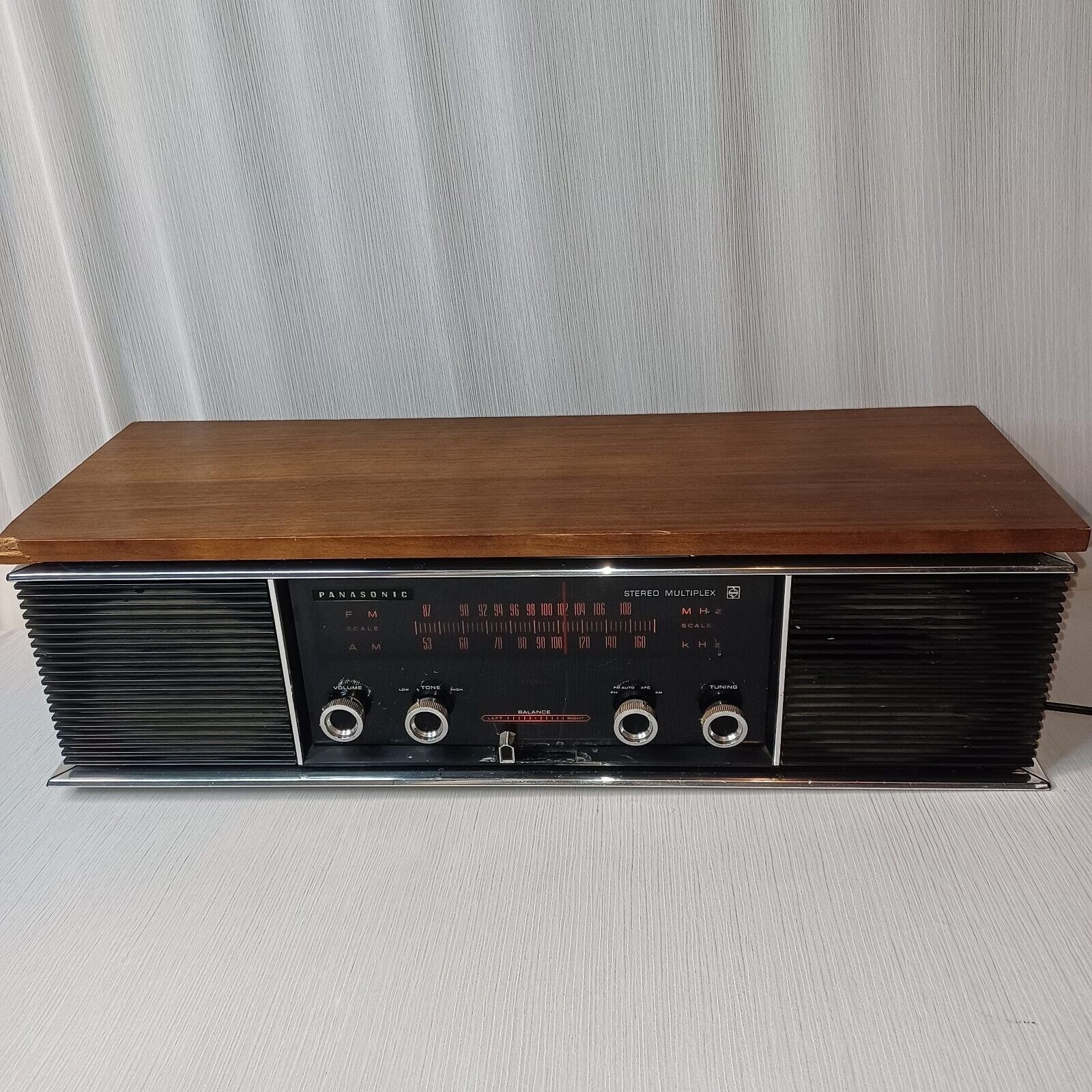 Vintage Panasonic Stereo Multiplex Model RE-7300 FM Am Fm Stereo tested ...