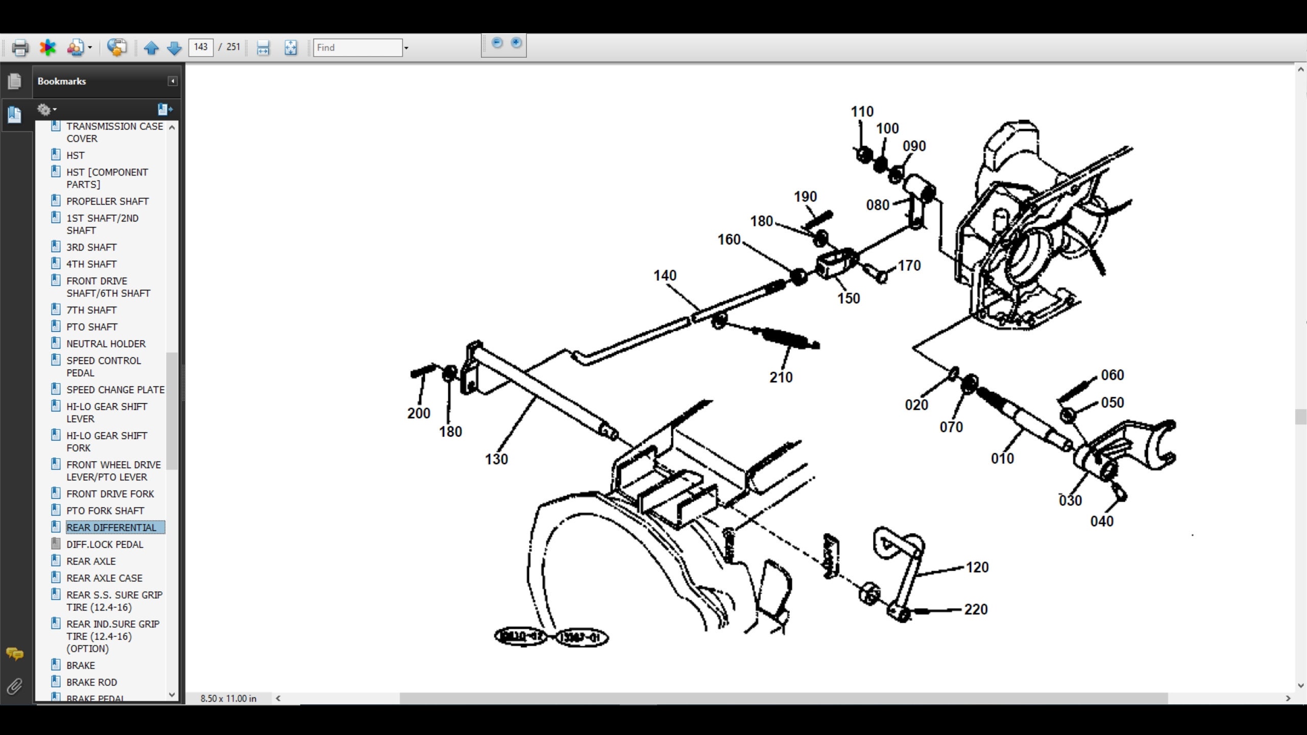 KUBOTA B20 B21 Parts Manual Set for B 20 21 Tractor Service -600pgs ...