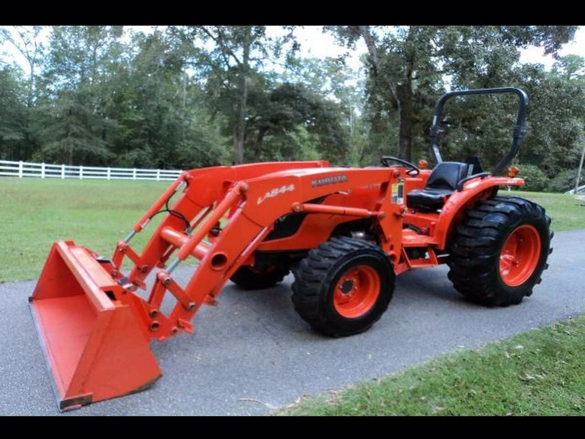 KUBOTA MX5100 Parts Manuals With LA844 Loader Parts Manual 400pgs With ...