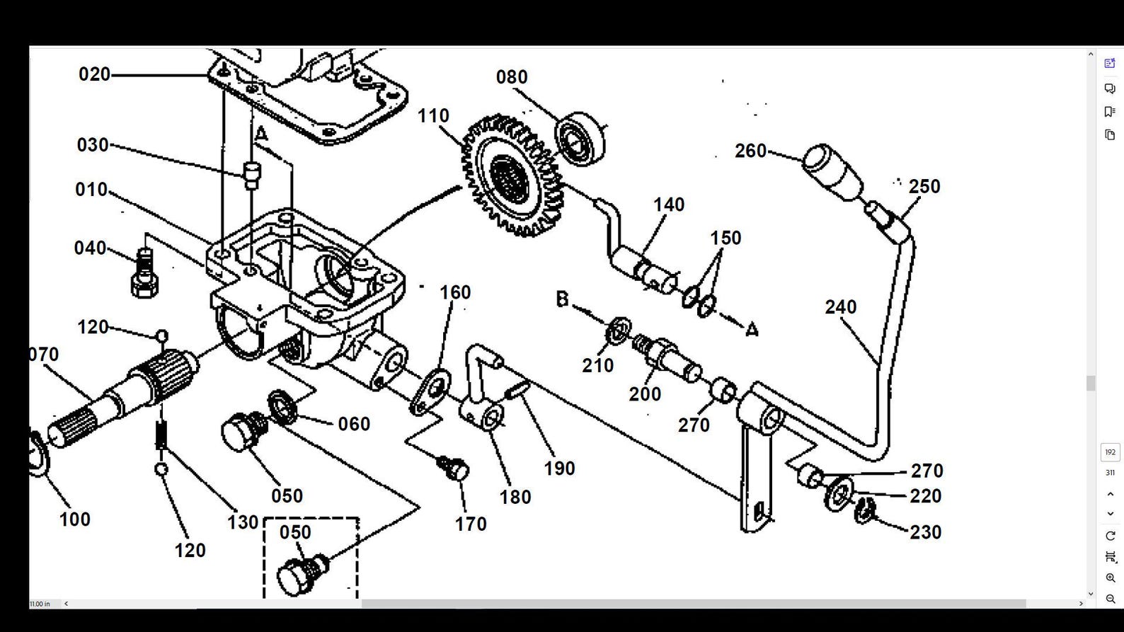 KUBOTA L2850 Tractor Parts Manual 610pgs With Detailed Exploded ...