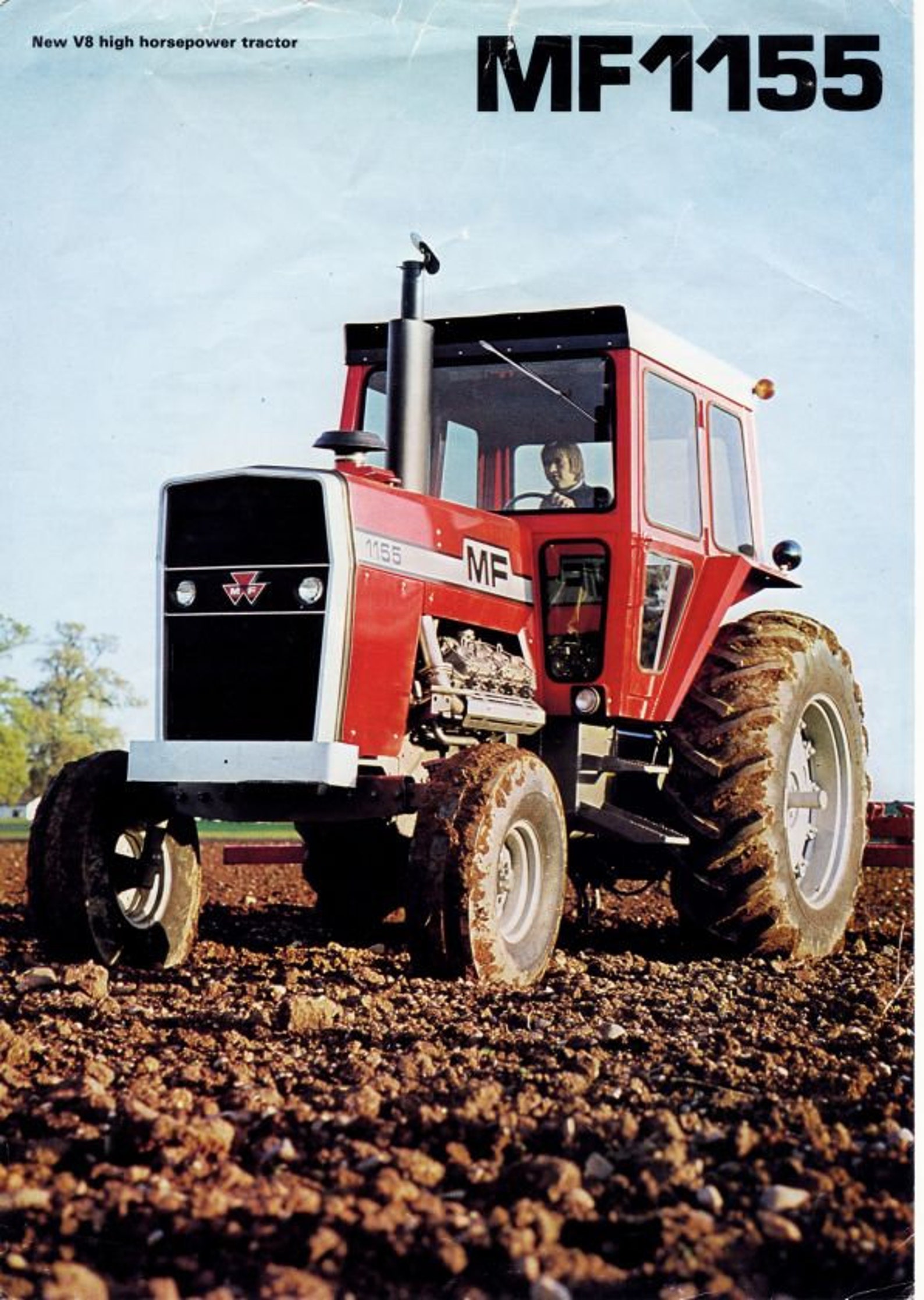 MASSEY FERGUSON MF 1155 Tractor Parts Manual -260 Pages of Exploded Diagrams and Part Number ...