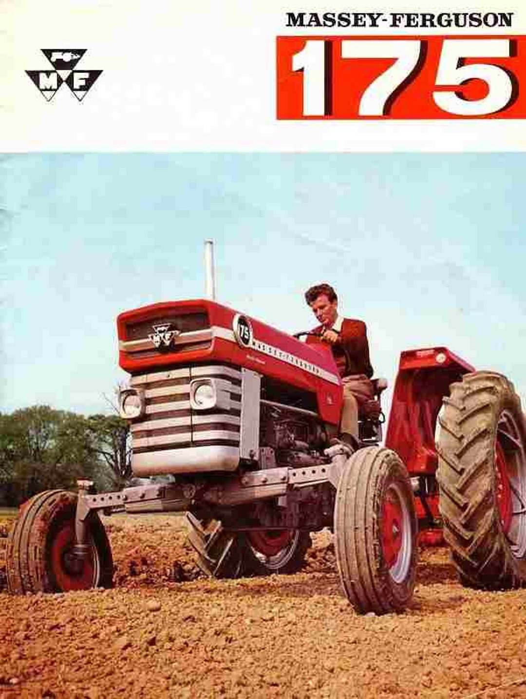 MASSEY FERGUSON MF 175 Operations Manuals for MF175 Tractor Service ...