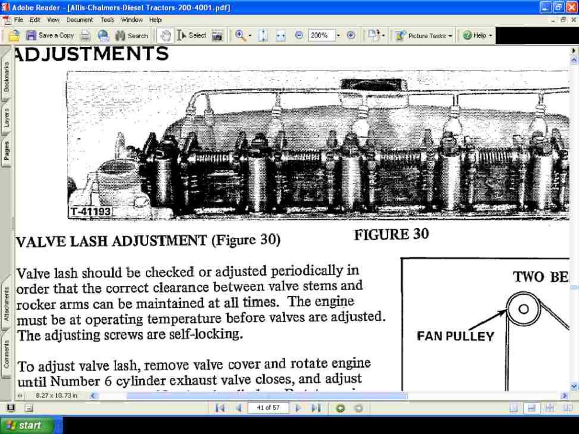 ALLIS CHALMERS 300 312 314 TRACTOR Manuals - 165 Pgs Operations & Parts ...