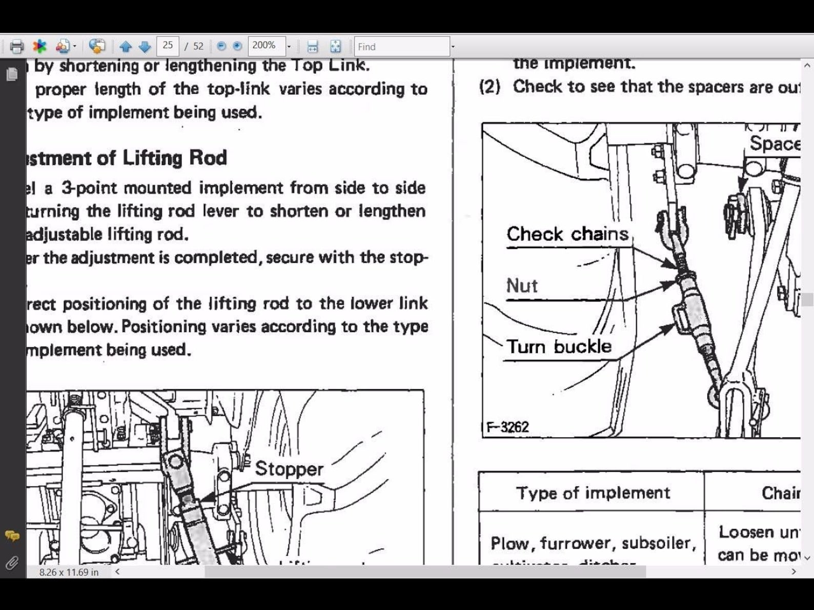 KUBOTA B8200 TRACTOR Operations & Parts Manuals - 390 Pgs Also Covers B ...