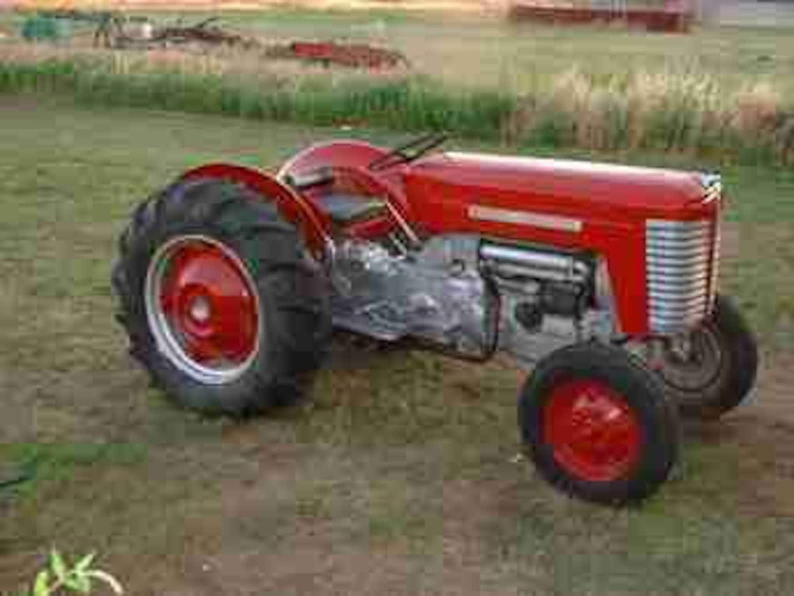 MASSEY FERGUSON MF50 Tractor Parts Manual for MF 50 Service Repair ...
