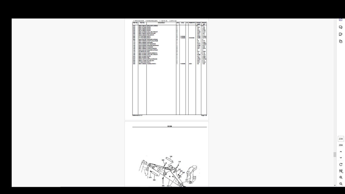 KUBOTA R400 Tractor Loader Parts Manual 285pgs for R 400 Tractors With ...