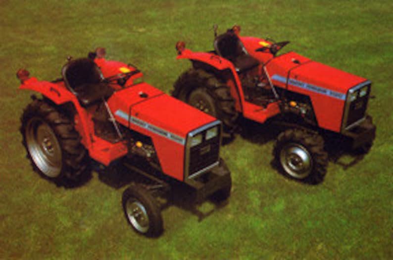 MASSEY FERGUSON MF1010 1020 Workshop Service Manuals for MF 1010 ...