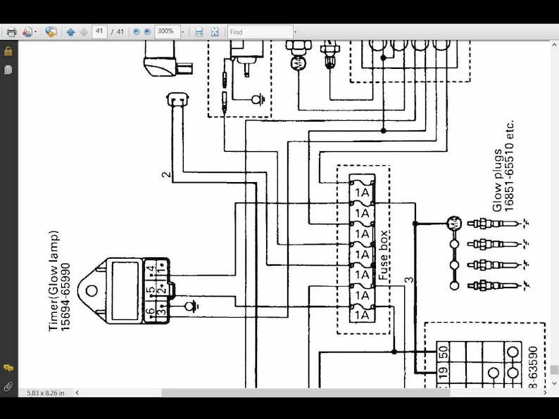 KUBOTA D1005 D1105 D1305 V1505 ENGINE MANUAL for Maintenance Tuning ...