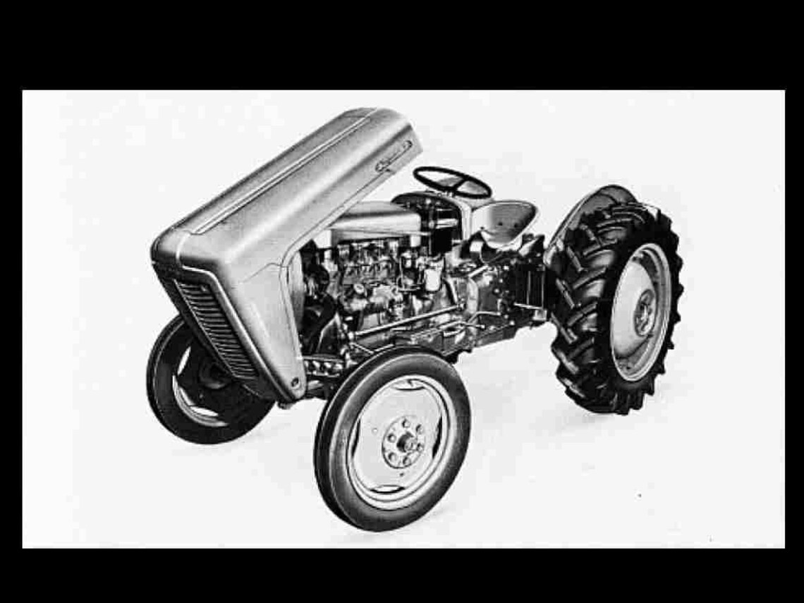MASSEY FERGUSON MF 35 Gas and Diesel Tractor Operations Manual ...