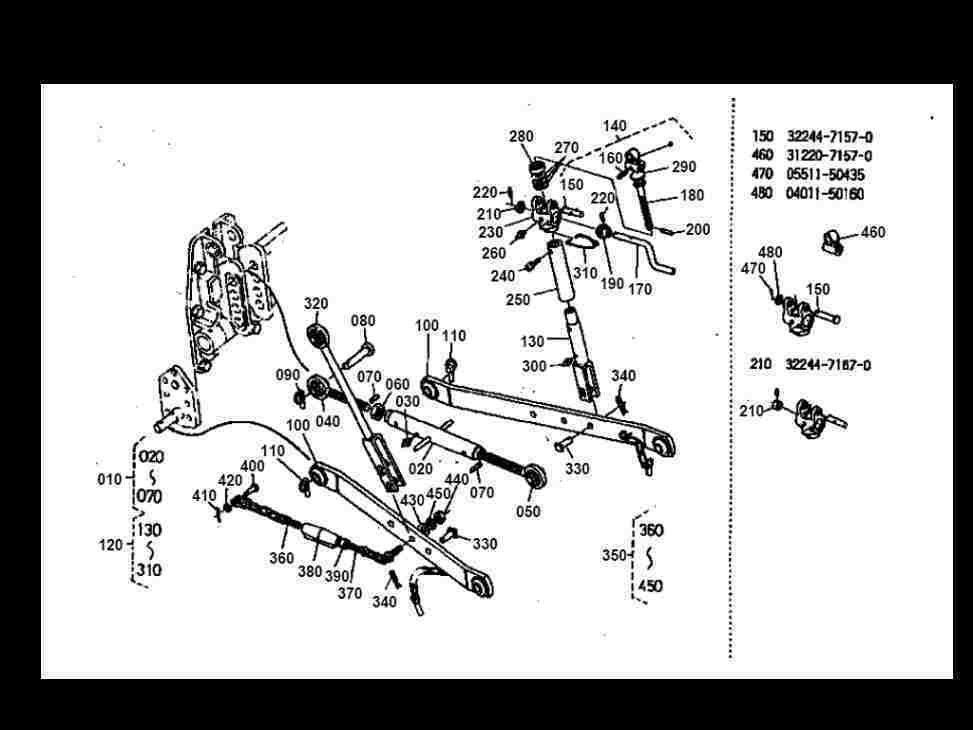 KUBOTA L295 L295DT Tractor Parts Manuals 220pgs With Exploded Diagrams ...