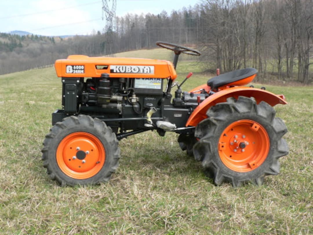 KUBOTA B6000 WORKSHOP & Operations Manual -200 Pages With Tractor ...