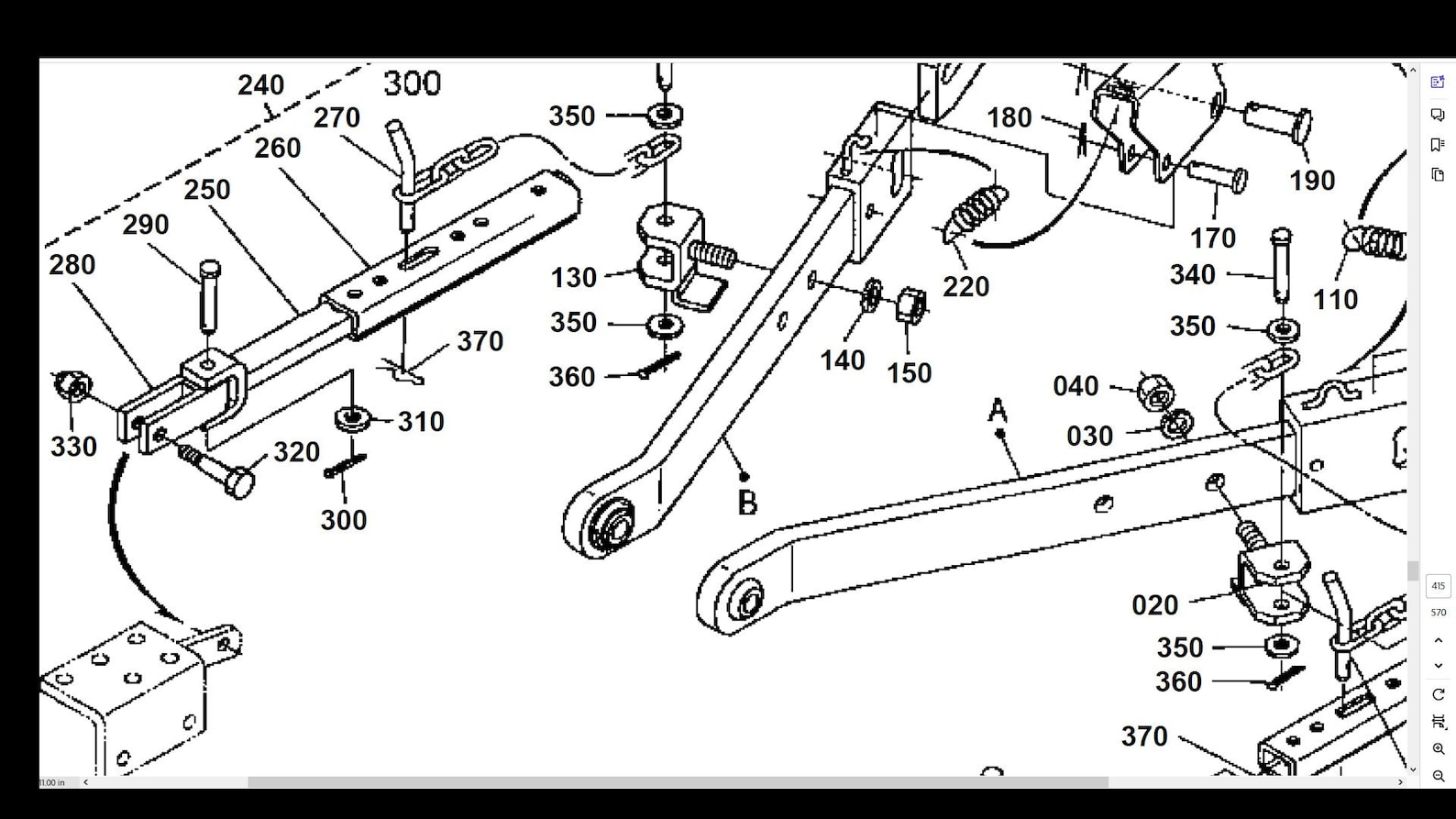 KUBOTA L3010 Parts Manual -570pgs W/ Exploded Diagrams and Part Numbers ...