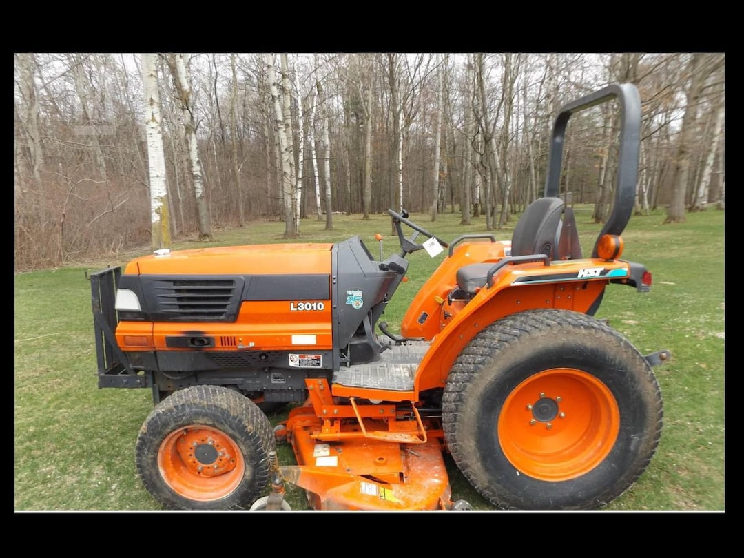 KUBOTA L3010 L3410 L3710 L4310 L4610 TRACTOR MANUAL 90pgs for L3010 ...