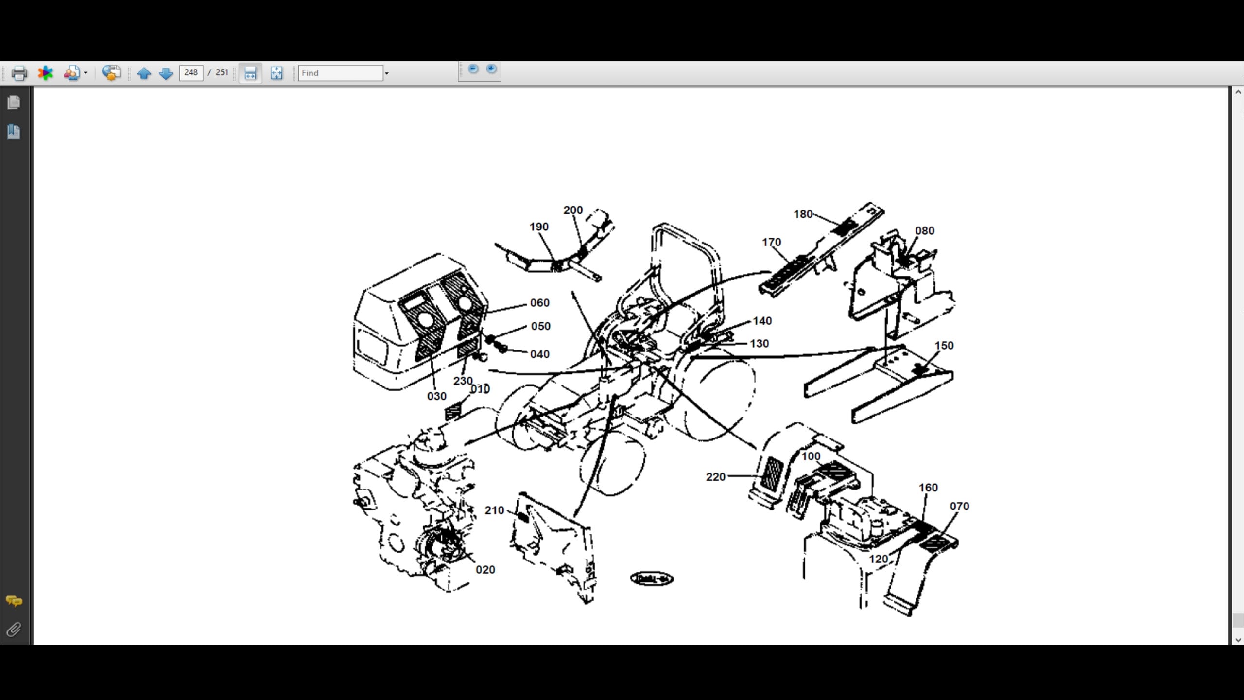 KUBOTA B20 B21 Parts Manual Set for B 20 21 Tractor Service -600pgs ...
