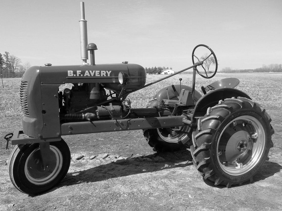 BF AVERY Tractor Operations and Parts Manual Collection - for B.F ...