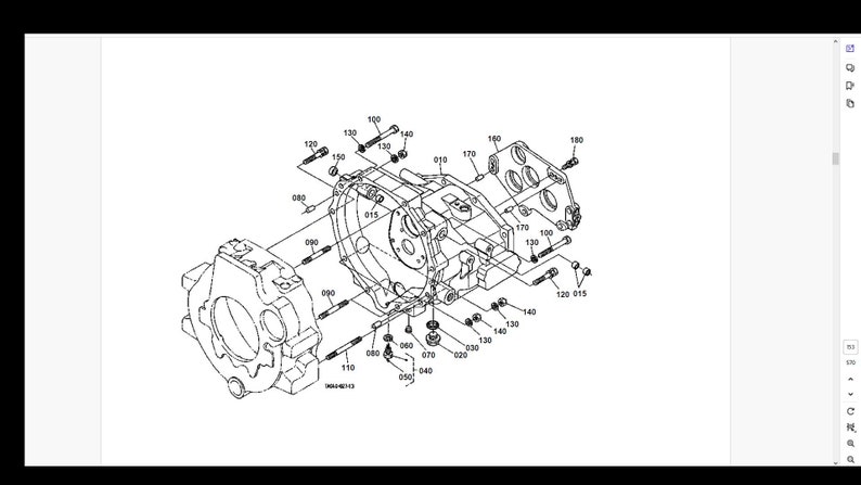 KUBOTA L3010 Parts Manual -570pgs W/ Exploded Diagrams and Part Numbers ...