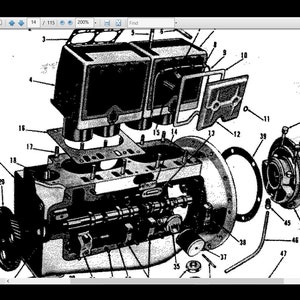Minneapolis Moline R Operations Parts Manual 180 Pgs W Exploded