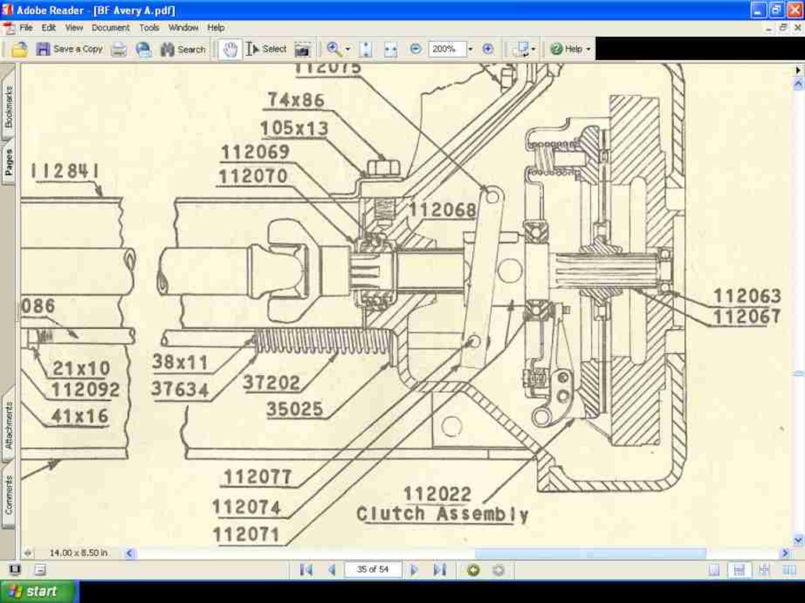 BF AVERY Tractor Operations and Parts Manual Collection - for B.F ...