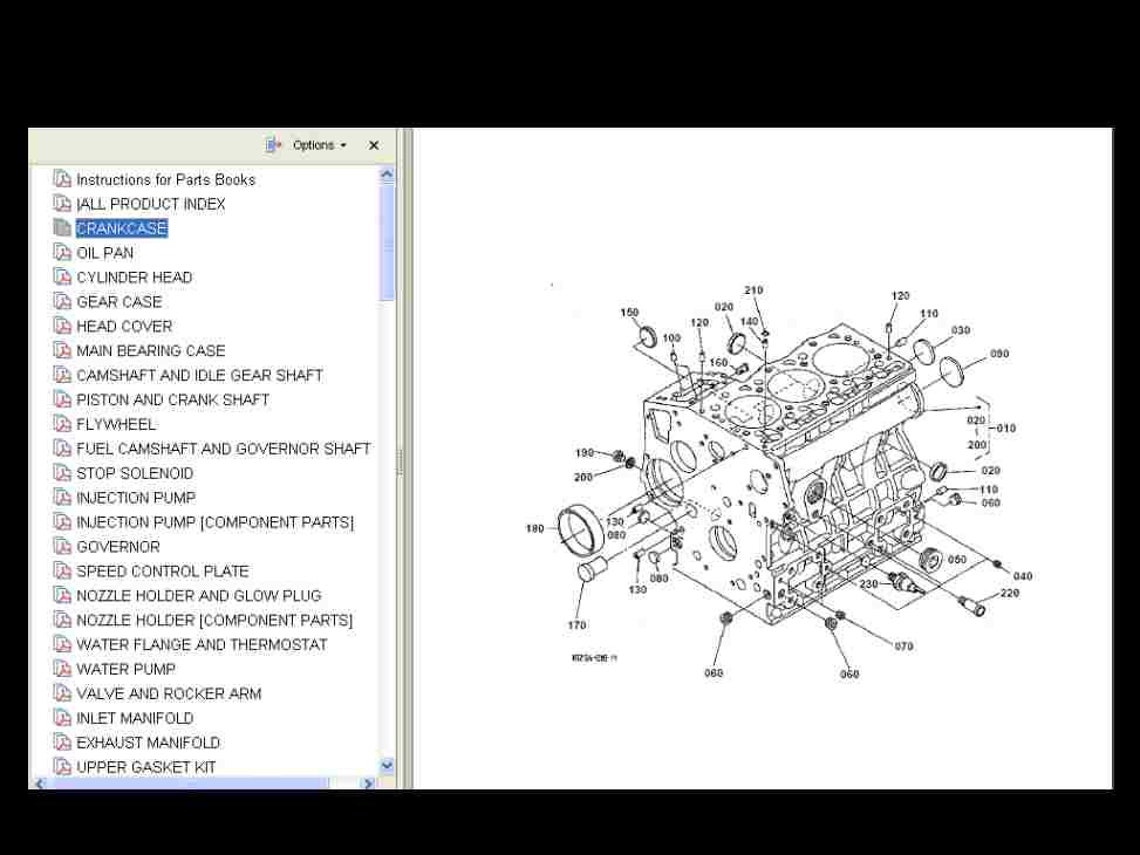 KUBOTA B2150 Tractor Parts Manual -580pgs With Exploded Diagrams & Part ...