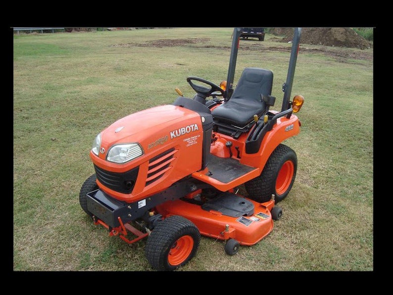 KUBOTA BX1850 BX2350 TRACTOR Operations Manuals - 120pg for BX 2350 ...