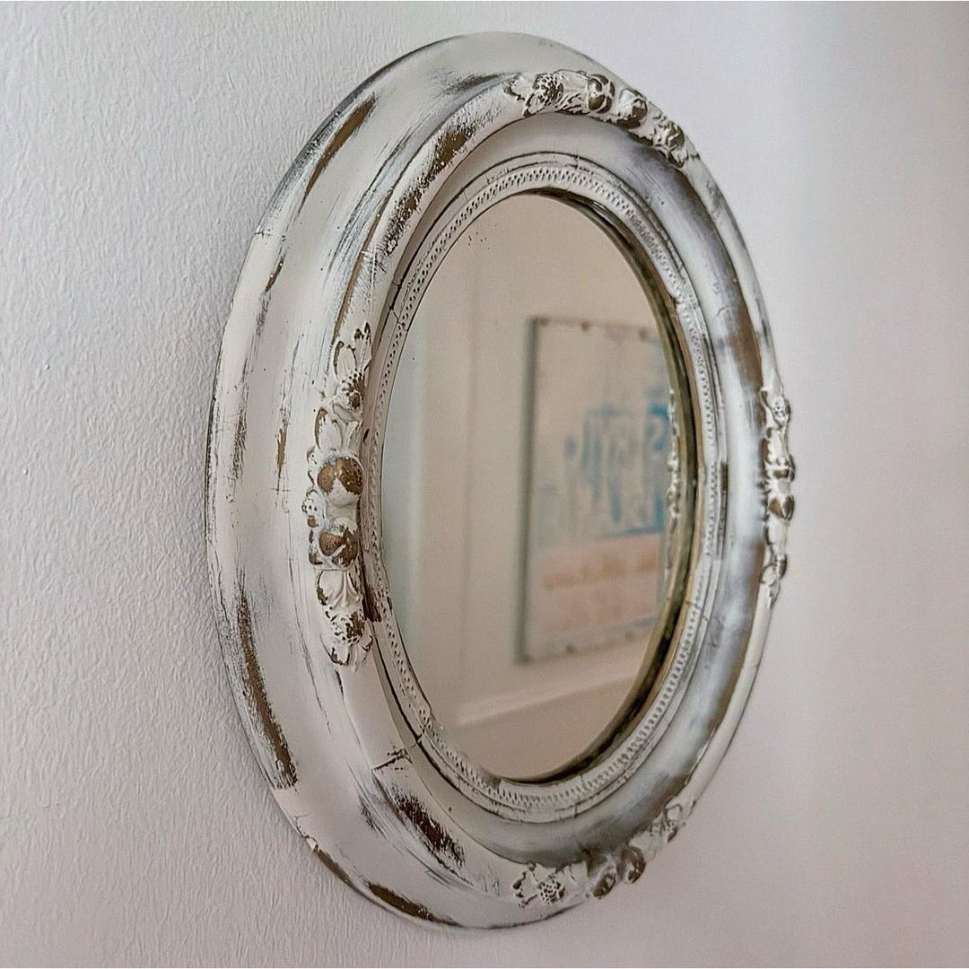 Antique Distressed Mirror - Etsy