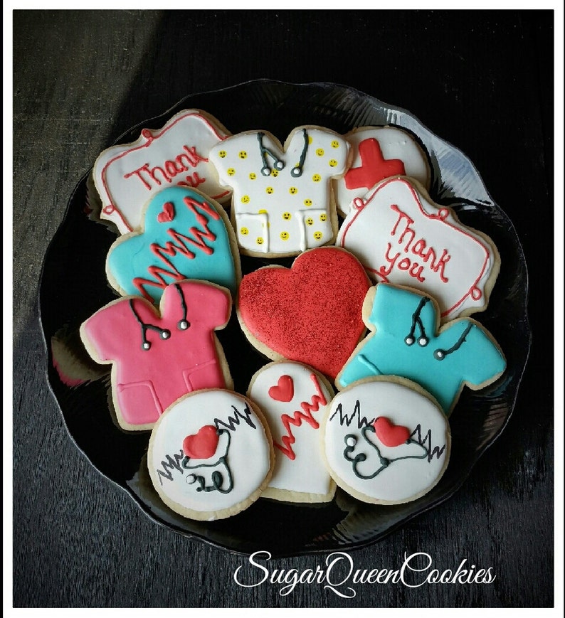 Nurse/doctor Sugar Cookies - Etsy