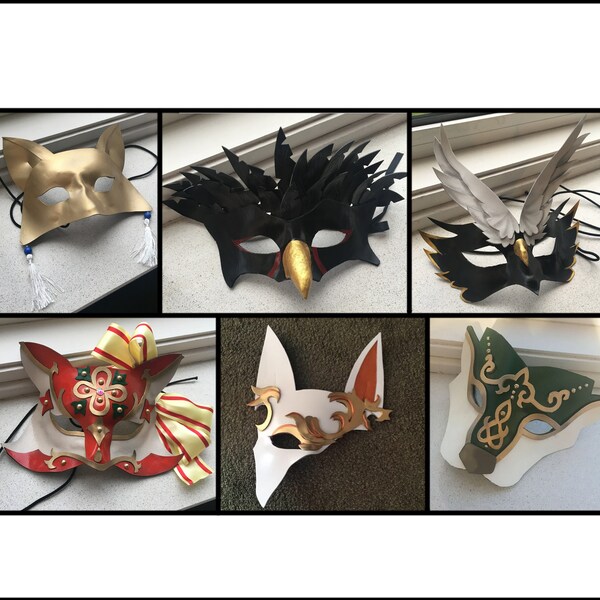Cosplay Mask - Etsy