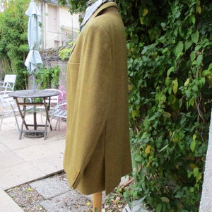 Vintage French Wool Tweed Jacket/ Sports Coat/jacket 44 Chest 3 Button ...