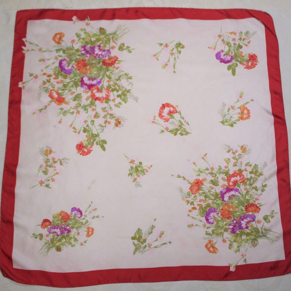 Italian Silk Scarf - Etsy