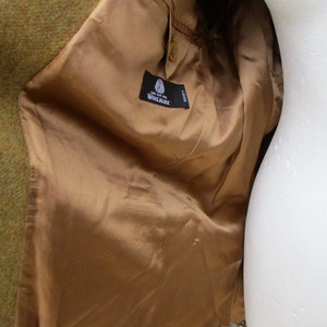 Vintage French Wool Tweed Jacket/ Sports Coat/jacket 44 Chest 3 Button ...