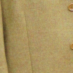 Vintage French Wool Tweed Jacket/ Sports Coat/jacket 44 Chest 3 Button ...