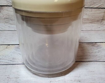 Kitchen Storage Jars & Containers Vintage set of 3 Tupperware sheer ...
