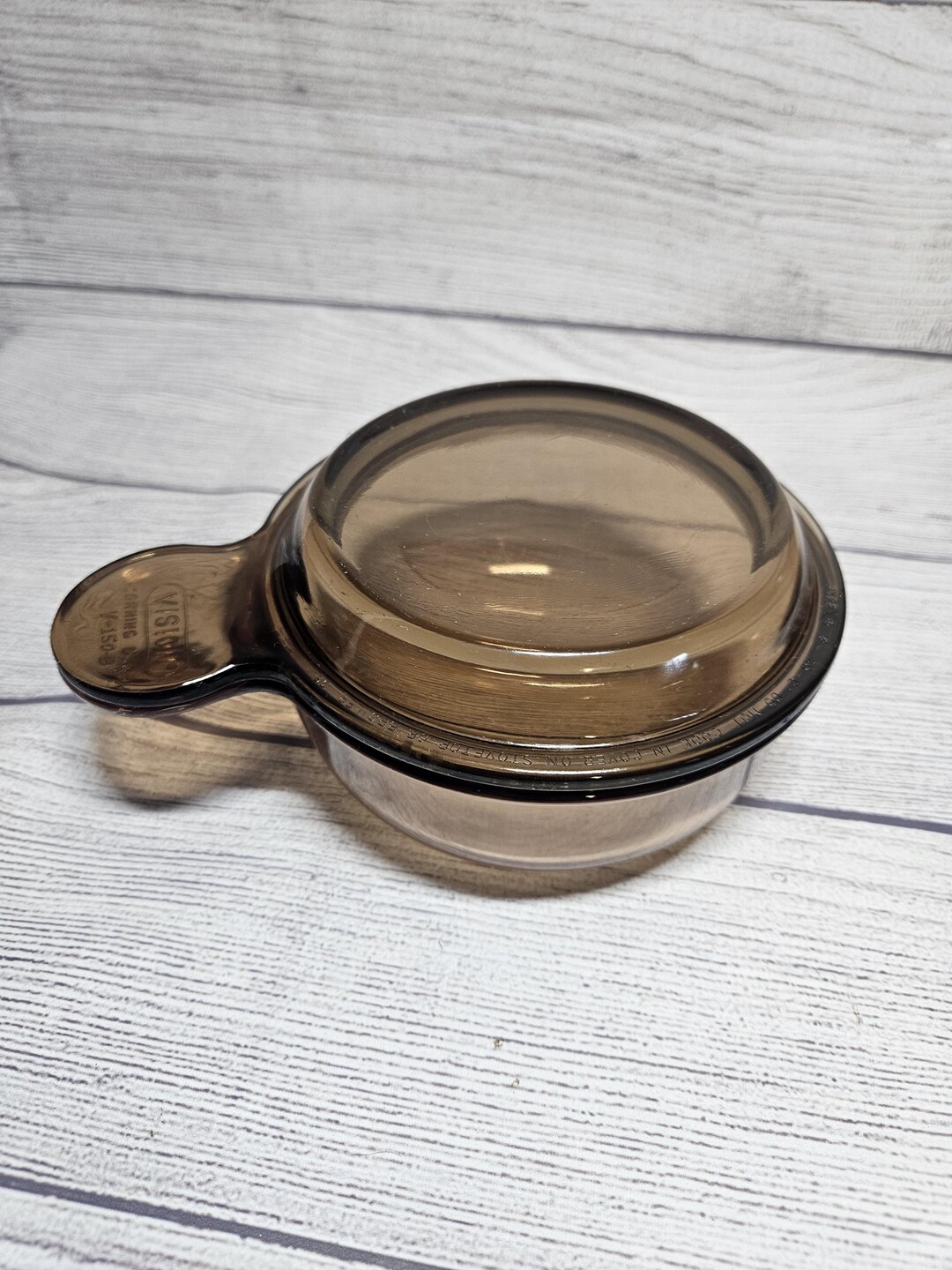 Corning Vision Ware Pyrex Grab-it Bowl V-150-B W/ Glass Lid P-150-C ...