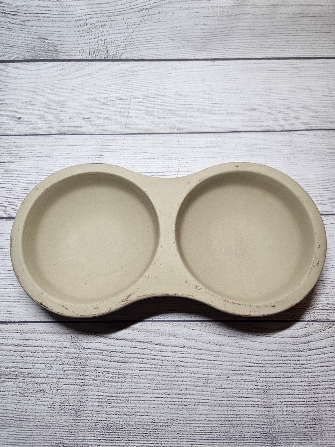 Pampered Chef Double Egg Stoneware Cooker 2202 11.5 X 6 X 2 Pre-owned ...