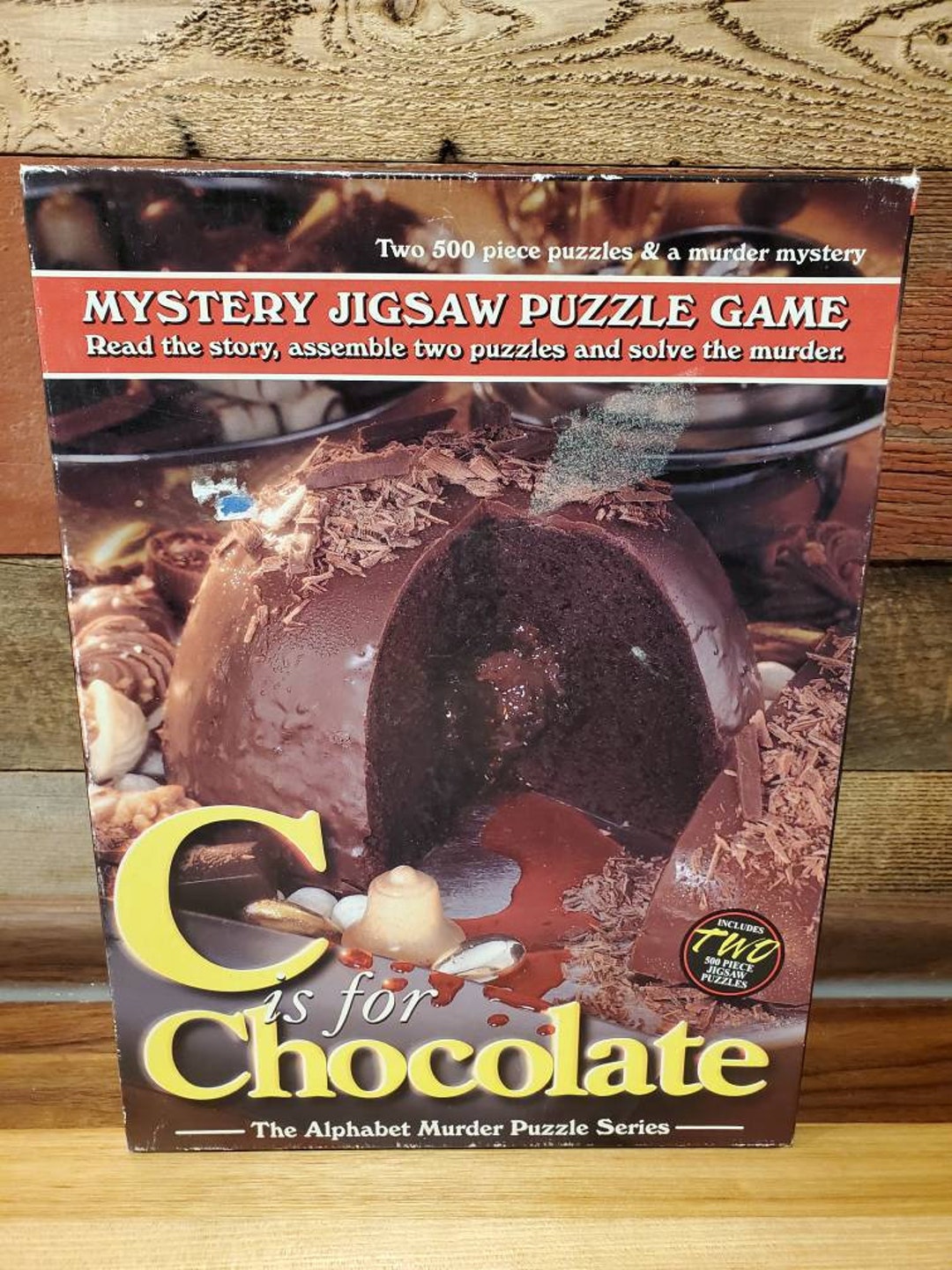 Alphabet Murder Mystery Puzzle c is for Chocolate - Etsy