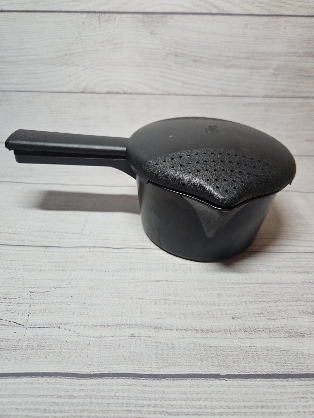 Pampered Chef Micro Cooker Steamer Pot Strainer - Small Size 4 Cup/1 ...