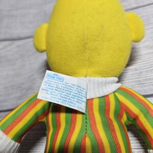 Vintage Playskool Sesame Street BERT Plush 12" Stuffed Toy #72901 ...