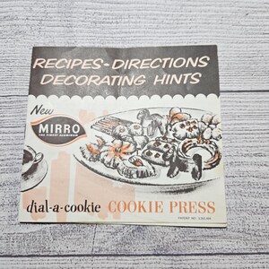 Vintage 1960's Mirro Dial-a-cookie Copper Aluminum Dial Crank Cookie ...