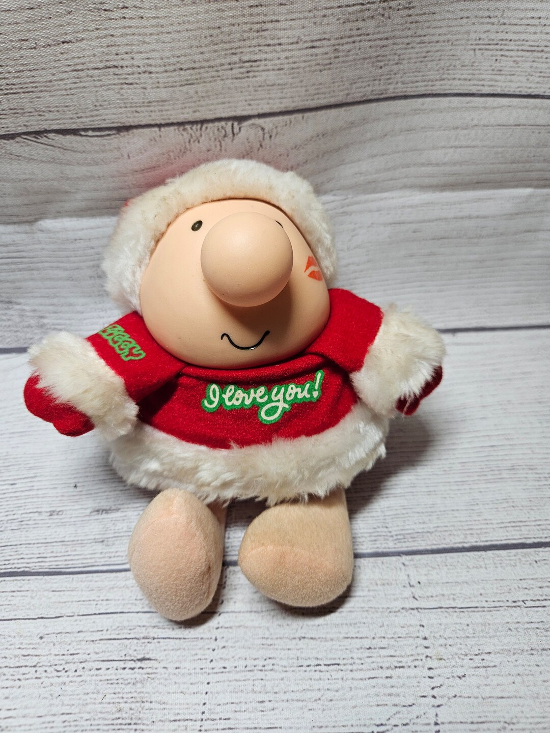 Vintage ZIGGY Christmas Plush - 1987 American Greetings - 7" - Etsy