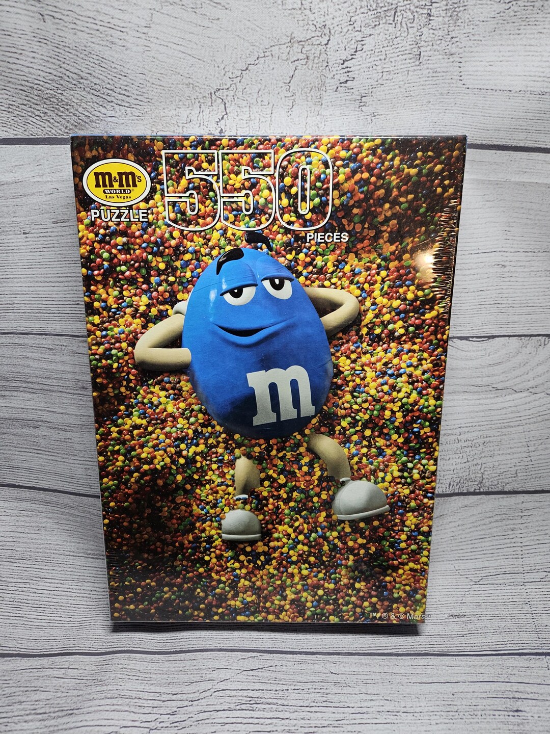 Vintage M&m's Candy World Las Vegas 550-piece Puzzle - NEW OLD STOCK ...